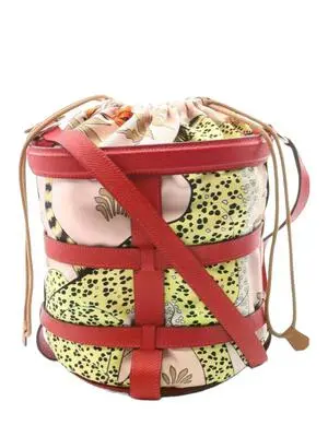 Hermès 2016 Musardine Epsom Bucket Bag - Red
