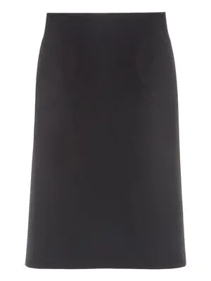Alexander McQueen Pencil Skirt - Black