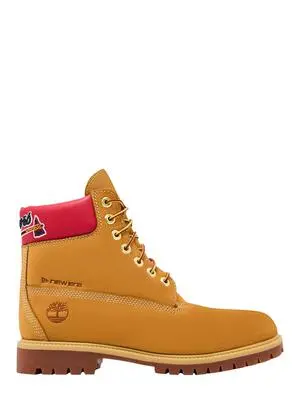 Timberland Mlb X New Era X 6 Inch Waterproof Boot Braves - Tan