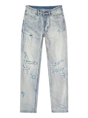 Ksubi Van Winkle Super Skinny Shred Jeans - Blue