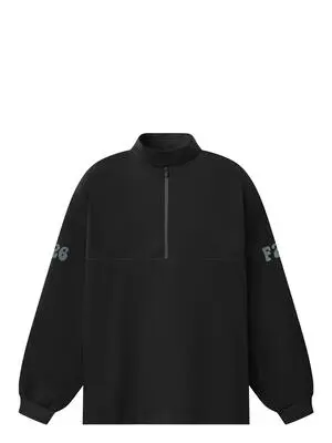 Fear Of God Half Zip Track Jacket - Black