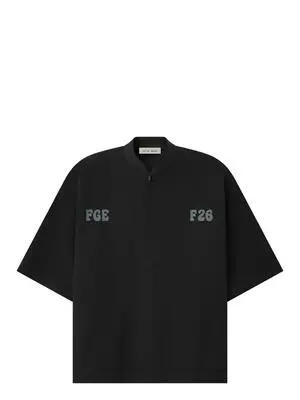 Fear Of God Half Zip Shirt - Black