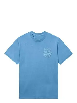 ANTI SOCIAL SOCIAL CLUB Bubble Logo Tee - Blue