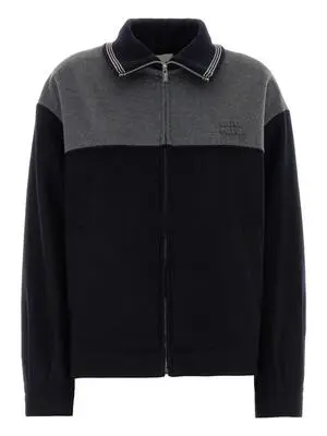 MIU MIU MIU MIU Velour Jacket With Contrast Trim