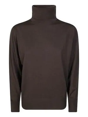 Incotex Turtleneck Sweater - Marrone