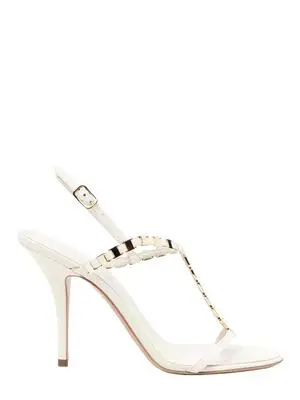 SALVATORE FERRAGAMO Ferragamo 100mm Mini Vara Sandals