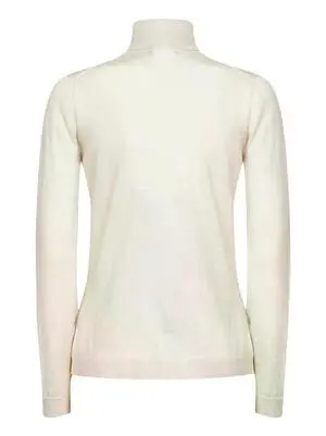 BLANCA VITA Blanca Vita Virgin Wool Turtleneck Fine-Knit Sweater