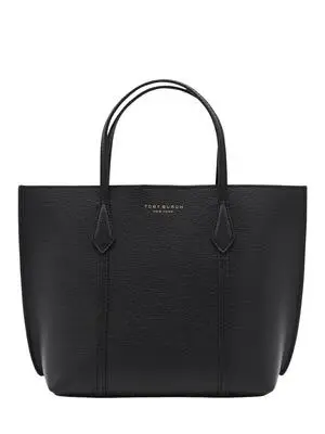Tory Burch Perry Mini Grained Leather Handbag - Black
