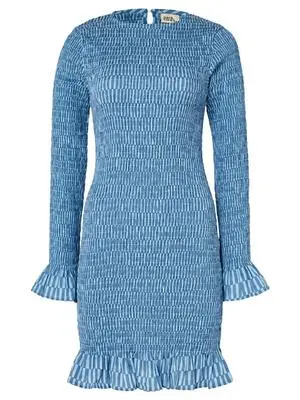 PAR Y ESCALA Matilda Short Dress - Blue