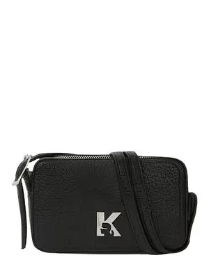 KL JEANS K Logo Camera Bag - Black