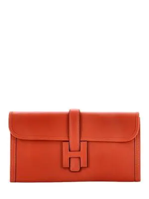 Hermès 29 Jige Elan Clutch Swift - Brown