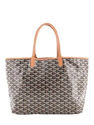 Goyard Pm Saint Louis Tote Coated Canvas - Brown
