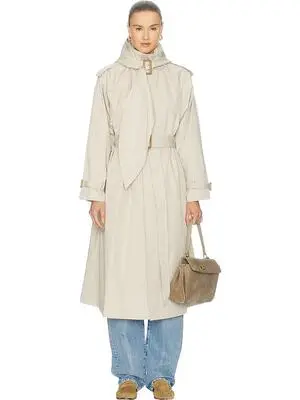 Polo Ralph Lauren Gabardine Trench Jacket - Classic Stone