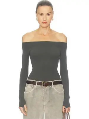Commando Commando Ballet Off-Shoulder Bodysuit Hazel