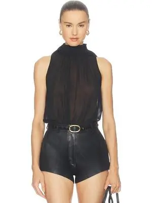 ALL THE WAYS Priya Bodysuit - Black