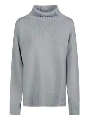 DRUMOHR Ribbed-knit Roll-neck Sweater - Grey