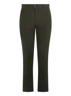 SLOWEAR Straight-leg Chino Trousers - Green