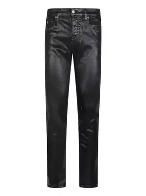 John Richmond Iggy Coated Jeans - Black