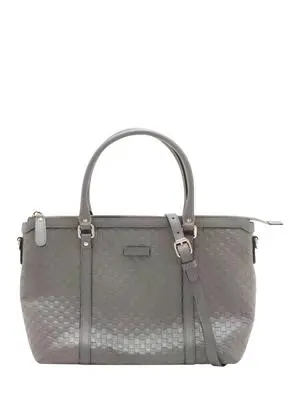 Gucci Gucci Small Micro Guccissima Joy Satchel Grey