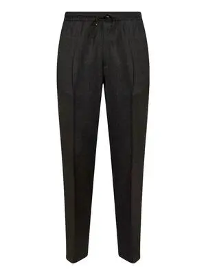 BRIGLIA 1949 Wimbledons Tapered Trousers - Brown