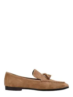 BLACK SUEDE STUDIO Finn Tassel Loafers - Neutrals