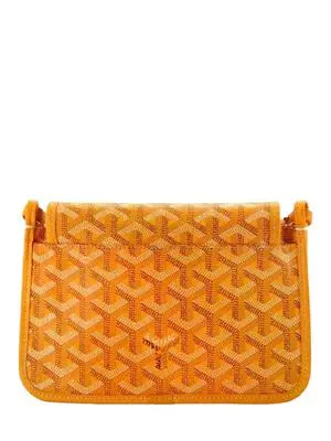 Goyard Plumet Printed Coated Canvas Crossbody Wallet Clutch - Yellow