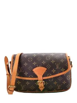 LOUIS VUITTON Monogram Canvas Sologne Cross Body Bag - Brown