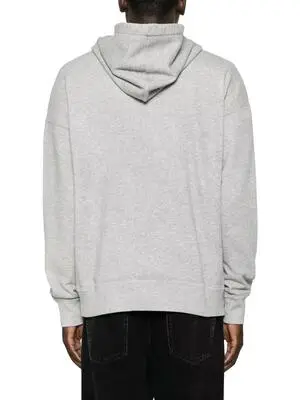 MARANT Miley Logo-print Drawstring Hoodie - Grey