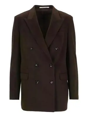 Tagliatore Jasmine Double-breasted Jacket - Brown