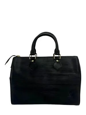 LOUIS VUITTON Epi Speedy 25 Boston Bag - Black