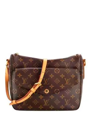 LOUIS VUITTON Mabillon Monogram Canvas Crossbody Bag - Brown