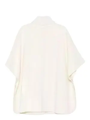 LISKA Fur-Trim Patch-Pocket Coat
