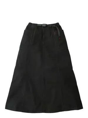 Gramicci Voyager Panelled Midi Skirt - Black
