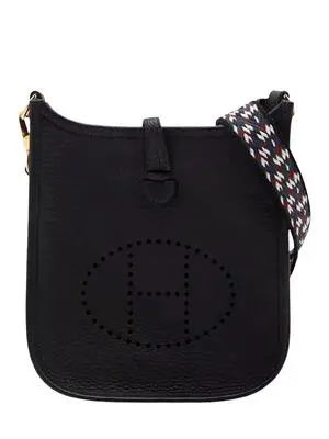 Hermès 2023 Clemence Evelyne Tpm Crossbody Bag - Blue