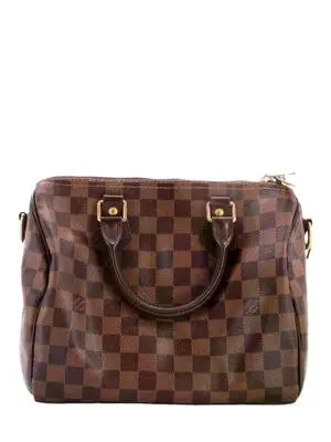 LOUIS VUITTON Damier Speedy Bandoulière 25 Satchel - Brown