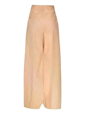 ECOALF Oniar Pleated Trousers - Neutrals