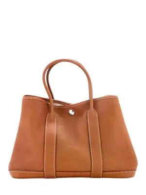 Hermès Hermès Garden Party Leather 30 Tote Bag Brown
