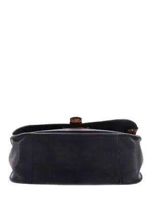 LOUIS VUITTON Vaugirard Handbag Monogram Canvas With Leather Satchel - Black