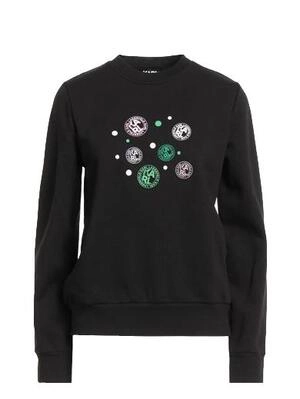 Karl Lagerfeld Organic Cotton Fleece Sweatshirt - Black