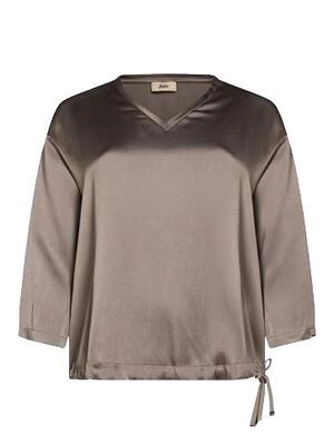 Herno Acetate Viscose Cady Top - Grey