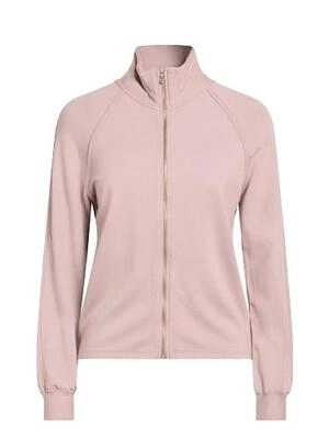 Majestic Filatures Viscose And Elastane Zip-up Sweatshirt - Beige