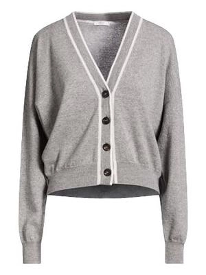 Peserico Easy Cardigan Light Wool, Cashmere - Grey