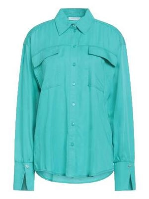 Patrizia Pepe Lyocell Shirt - Blue