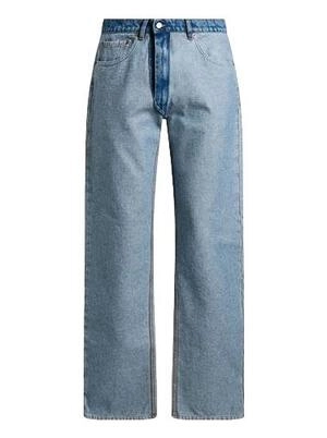 MAISON MARGIELA Cotton Straight-leg Jeans - Blue