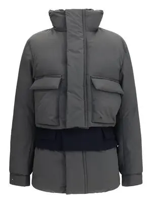 Sacai SACAI Double Padded Hybrid Jacket Multicolor