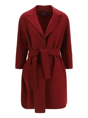 Max Mara Arona Virgin Wool Coat - Multicolor