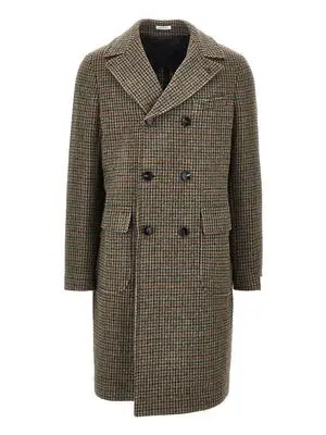 BRERAS Cashmere And Wool 'tirana' Coat - Multicolor