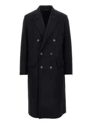 SAINT LAURENT SAINT LAURENT Double Wool Felt Coat
