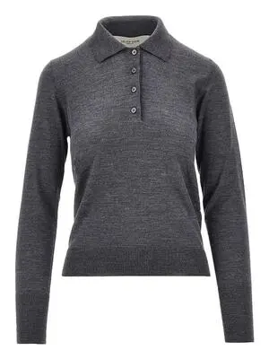 GOLDEN GOOSE GOLDEN GOOSE Ghilayne Knitted Polo Shirt