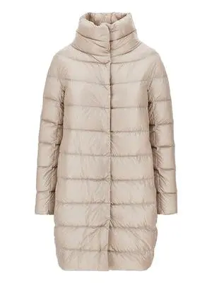Herno Dora Ultralight Nylon Midi Down Jacket - Beige